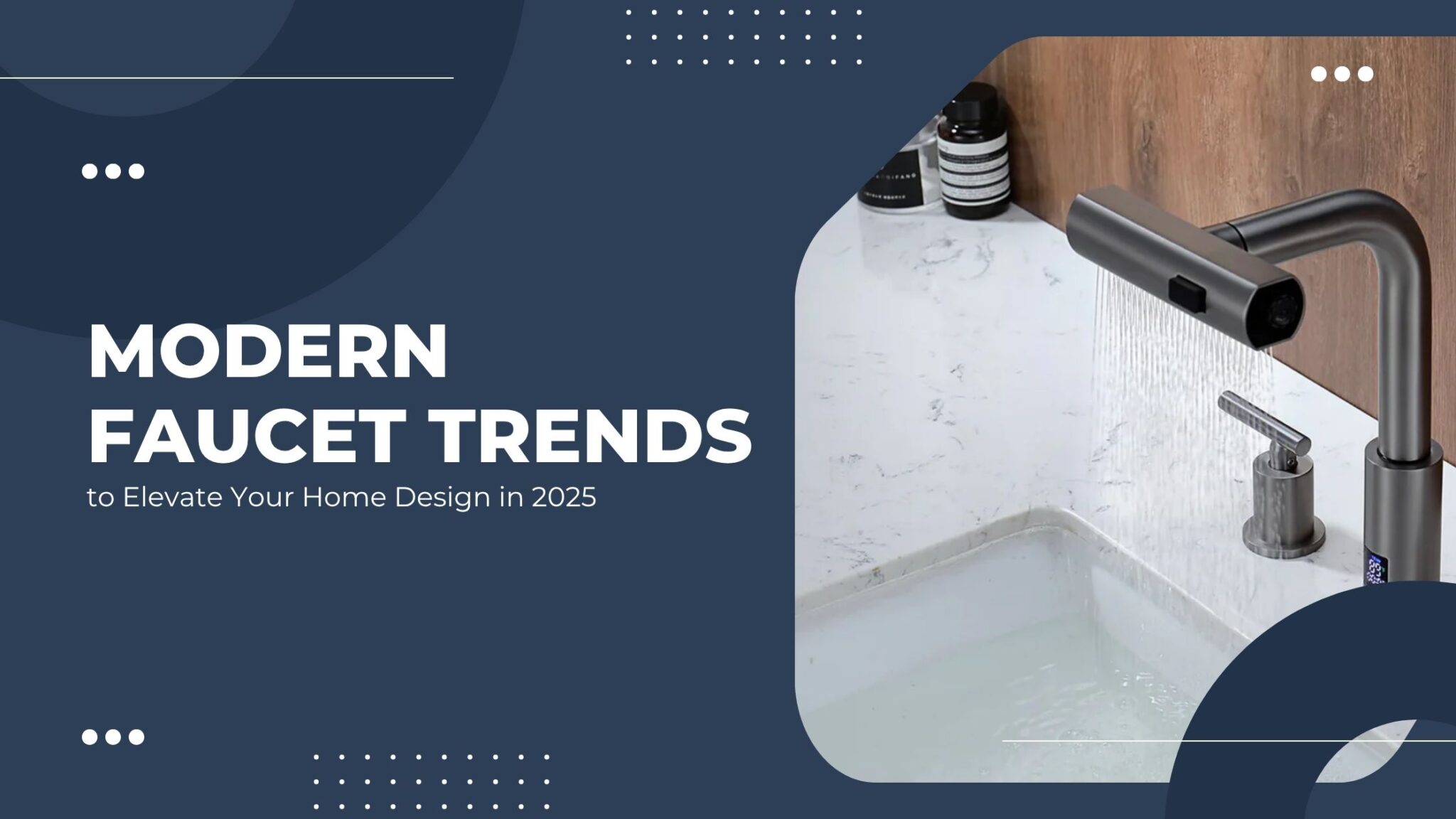 Explore Modern Faucet Trends 2025 | Smart & Sleek by Agmeco
